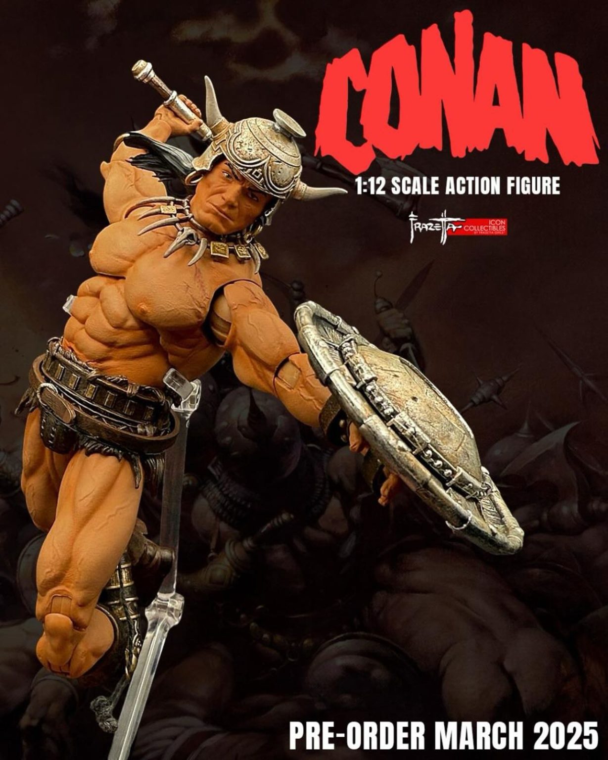 Conan The Barbarian 1:12 Scale Action Figure – Comicworld.gr
